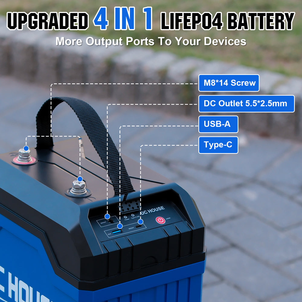 DC HOUSE | Deep Cycle Lithium Battery Store